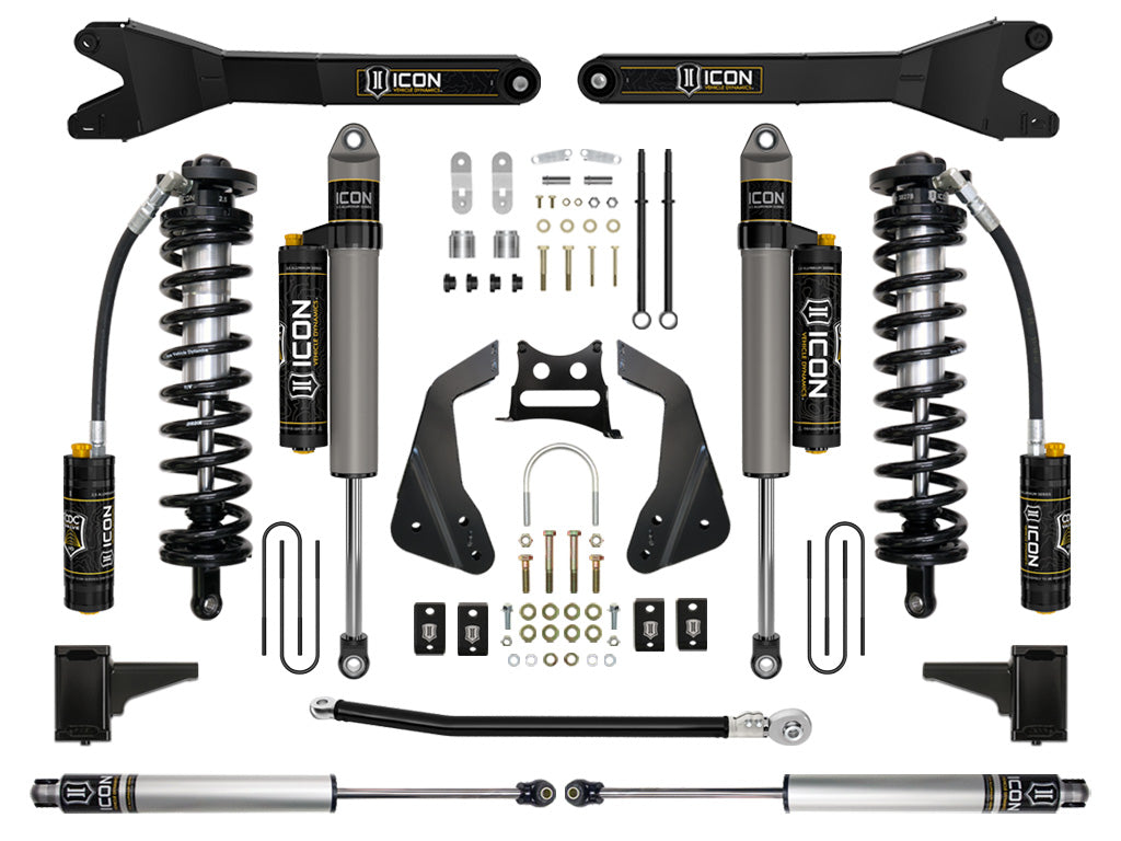 05-07 Ford F250/F350 4-5.5" Stage 5 Coilover Conversion System With Ra