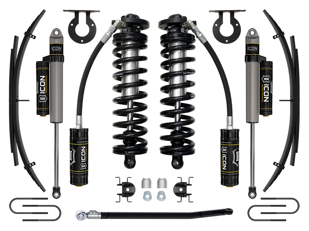 08-10 Ford F250/F350 2.5-3" Stage 3 Coilover Conversion System With Ex