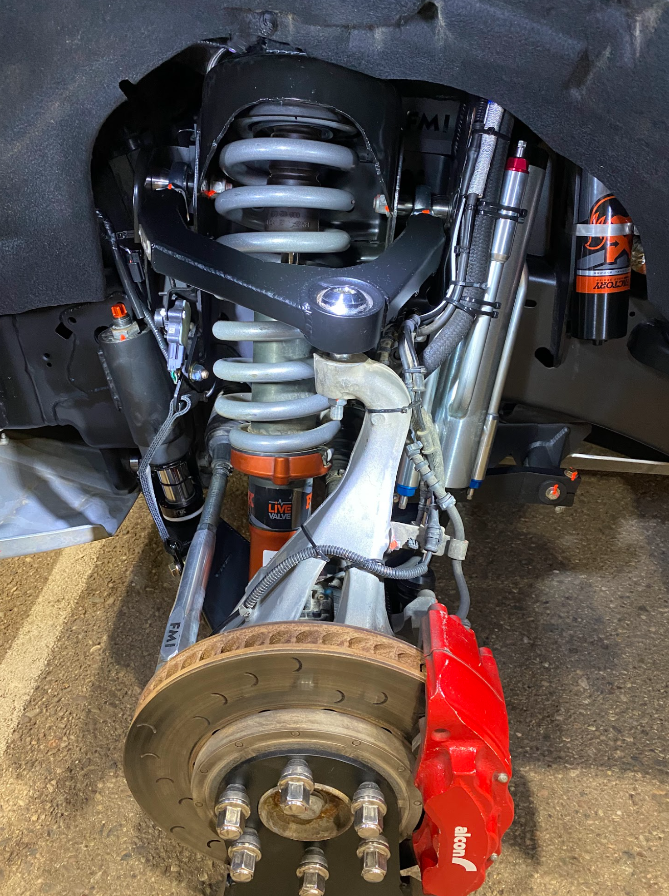 2021-2024 Raptor Mid Travel Front Suspension Kit with Fabricated Upper