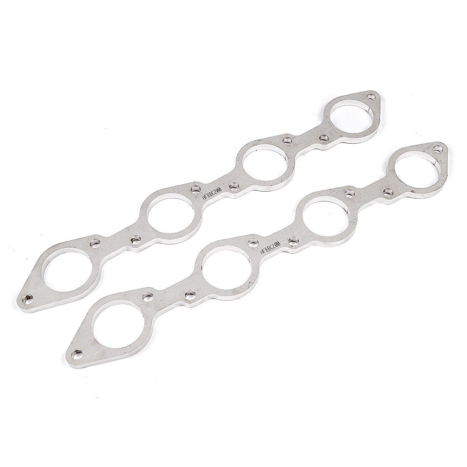 Stainless Works Header Flange BBC 2" Port