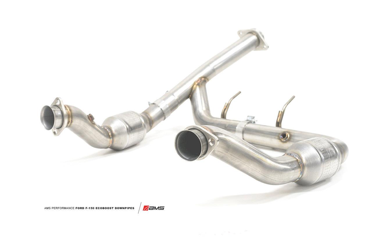 AMS Performance | AMS.32.05.0001-2 | AMS F150 3.5L Ecoboost 3" Downpipe Kit