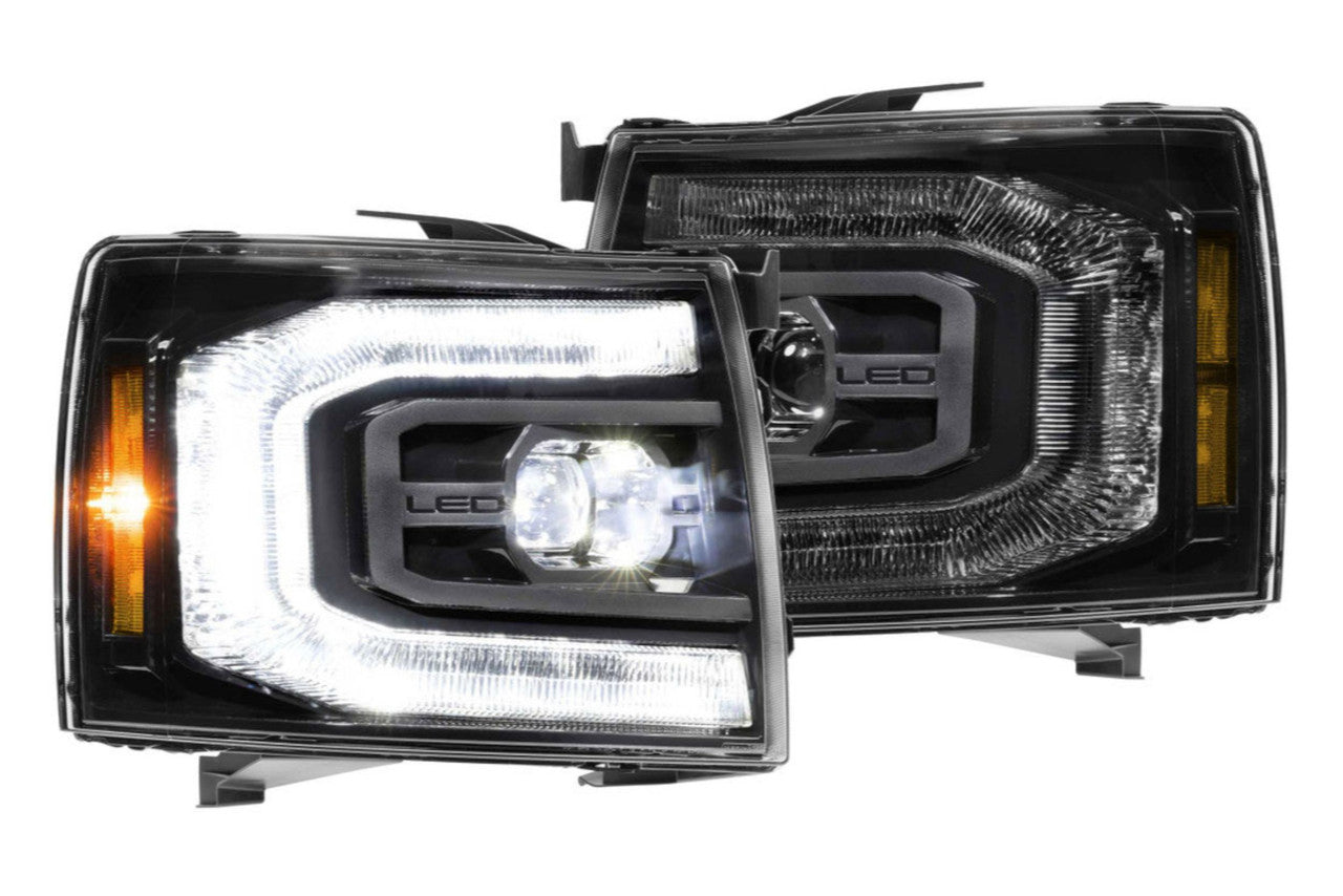 Morimoto | LF540.2-ASM | XB LED Headlights: Chevy Silverado (07-13 ...
