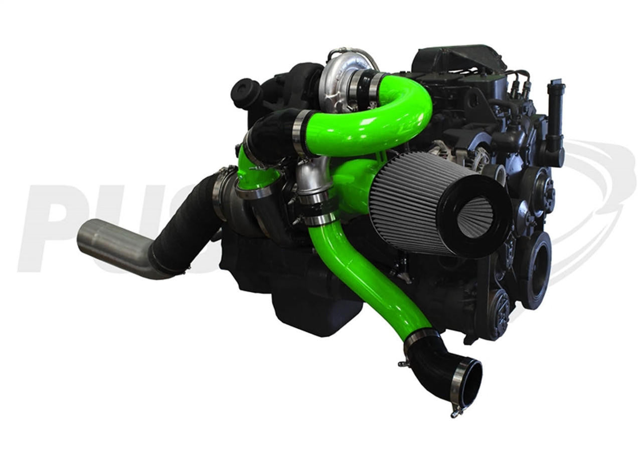 Pusher Intakes | VAR-PDC9498LM | Pusher Low Mount Compound Turbo System ...